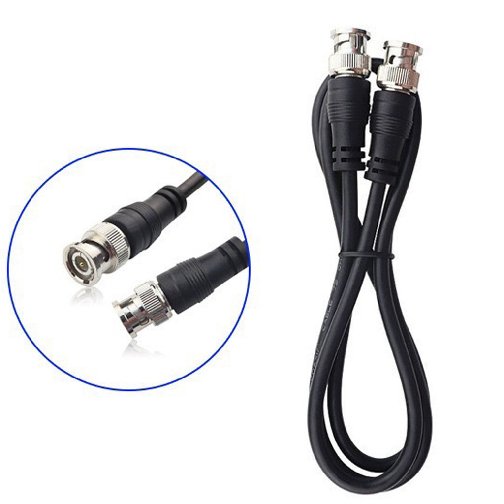 สายBNC สายยาว(0.5m/1m/2m) BNC Male To Male สายกล้องวงจรปิด / สาย rg59 Adapter Cable For CCTV ...