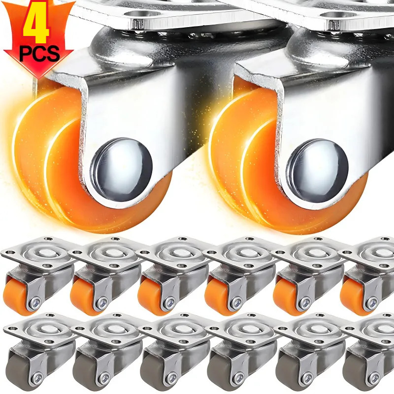 Universal Swivel Casters Heavy Duty ล้อเฟอร์นิเจอร์-ขนาดเล็ก Silent ...