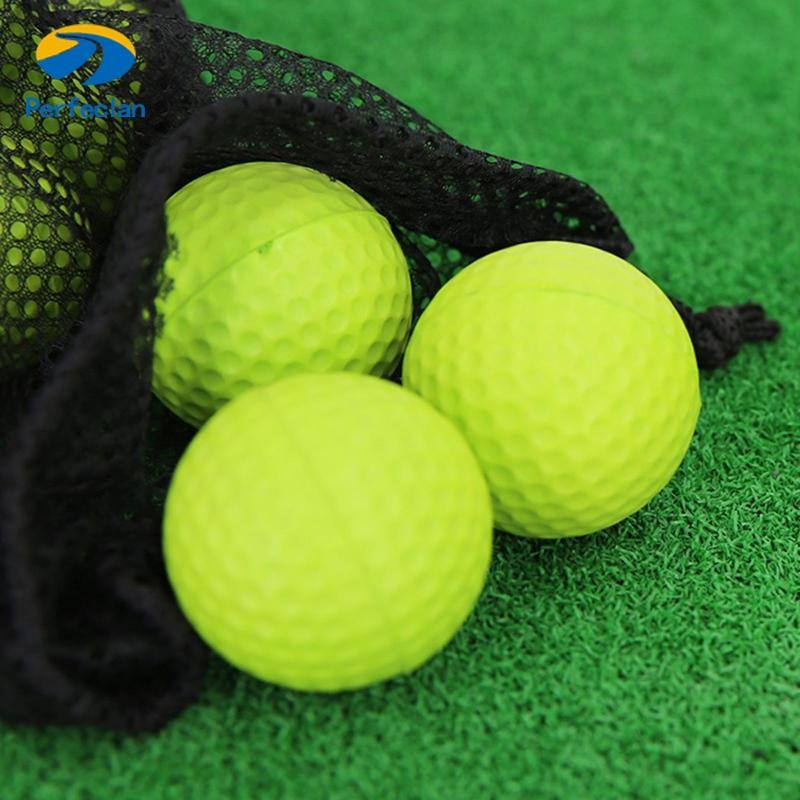 Perfeclan Pack Golf PU Foam Practice Balls สีเขียว Elastic Indoor Outdoor Training | Shopee Thailand