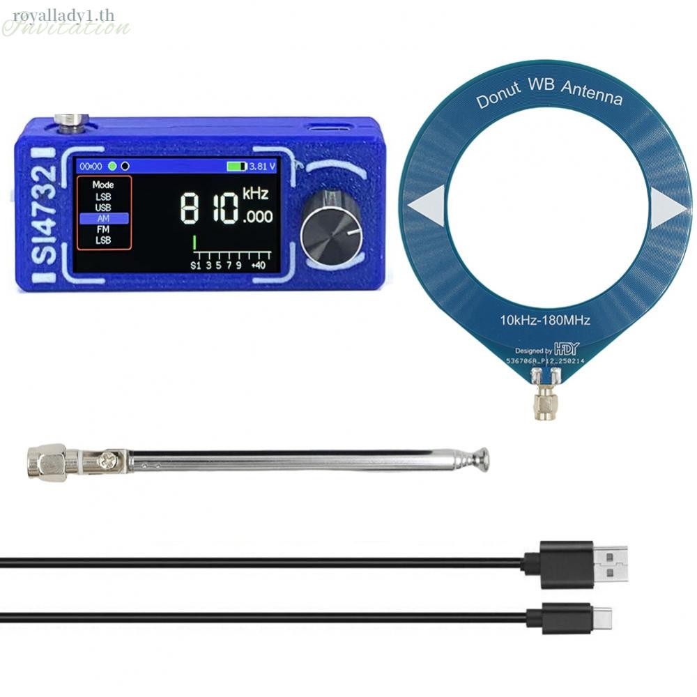 Mini SI4732 วิทยุ AGC ATT ฟังก์ชั่น AM FM SSB โหมดปรับความสว่างได้ ...