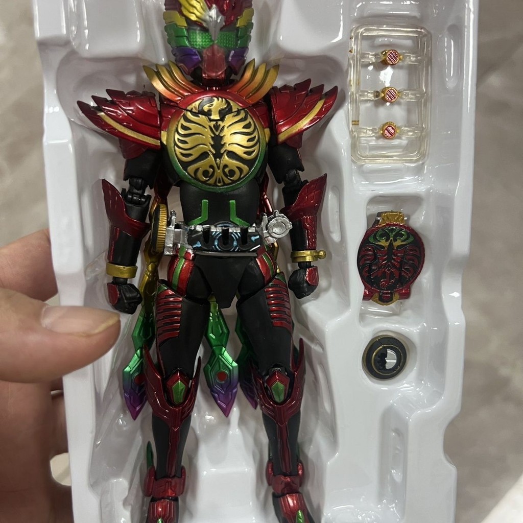 [ในสต็อก] SHF Kamen Rider OOO ซีรีส์ Eternal Bird ประติมากรรมกระดูกจริง ...