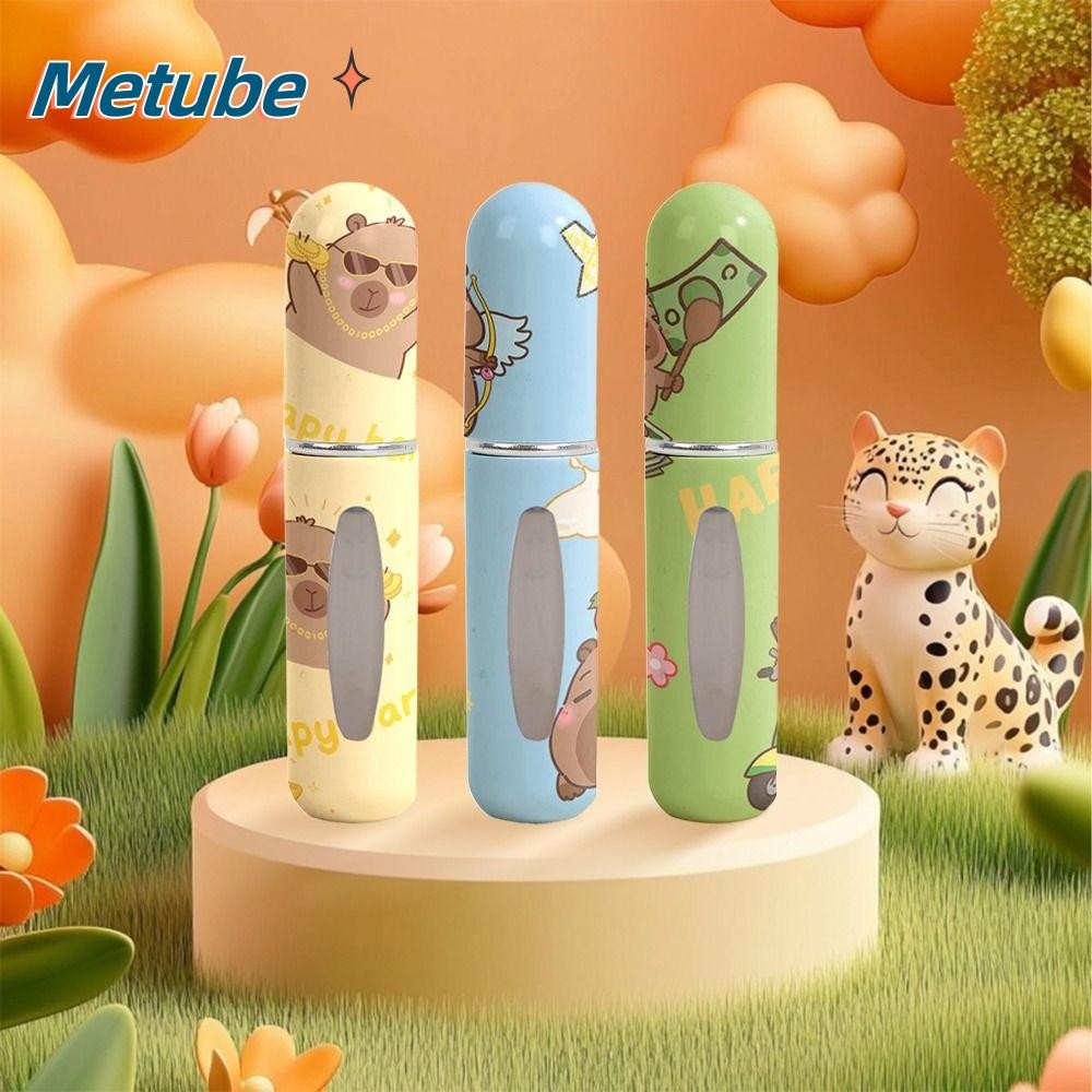 ภาชนะบรรจุเครื่องสําอาง METUBE, ขวดน้ําหอมขนาด 5 มล., แบบพกพาการ์ตูน ...