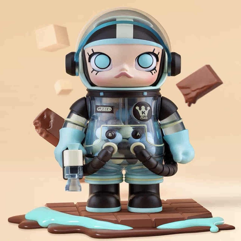 Popmart POPMART MEGA Anniversary Collection Series 100% SPACE MOLLY ฟิก ...