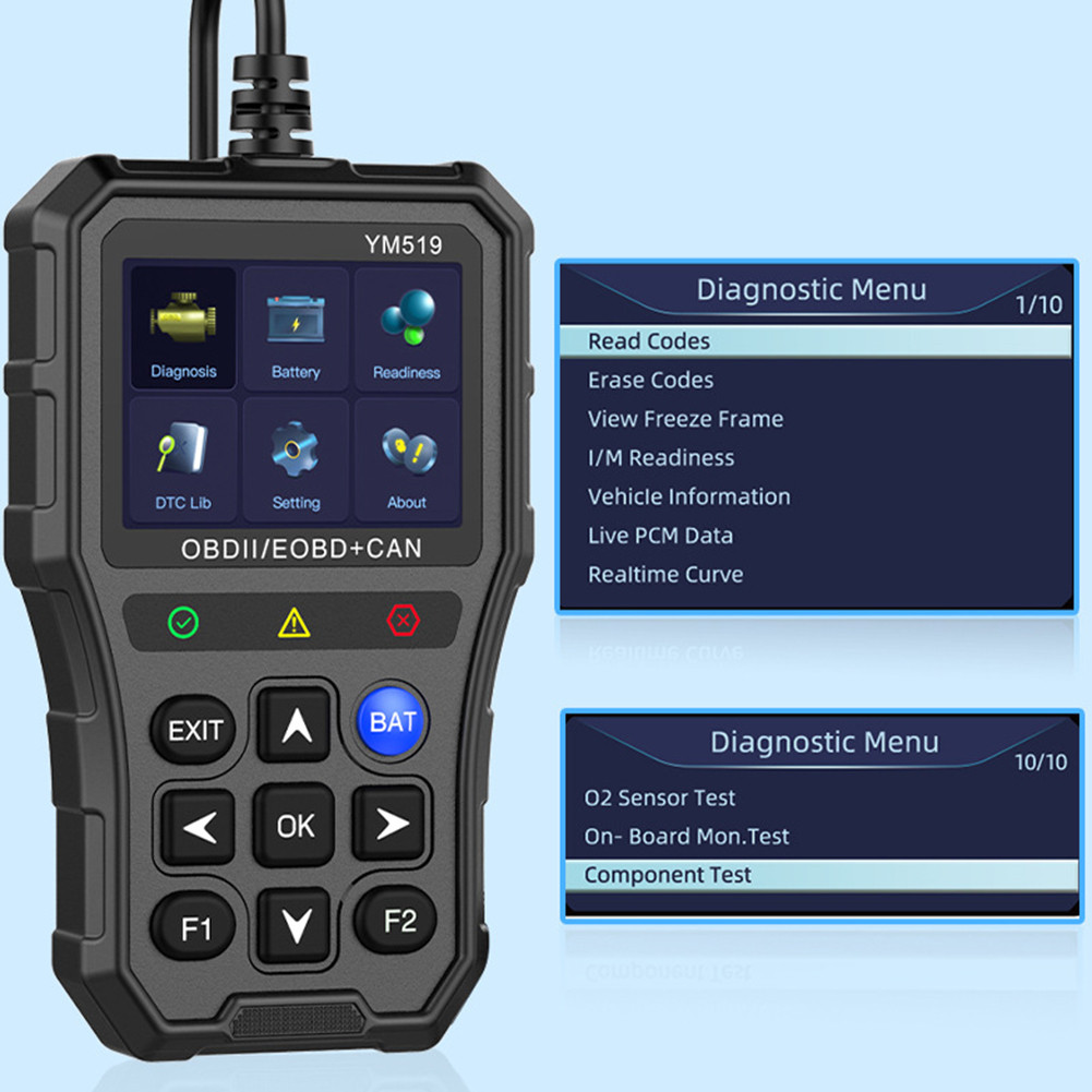 เครื่องสแกนเนอร์ On-BD2 Easy Setup On-BD เครื่องอ่านการ์ดแรงดันไฟฟ้าจอ ...