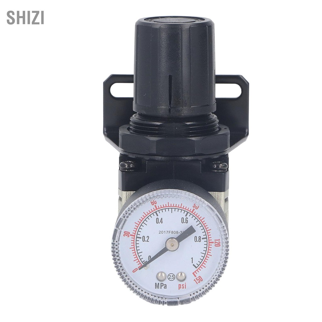 ShiZi Air Compressor Pressure Regulator Valve Female Thread 1/4 NPT 0 ...