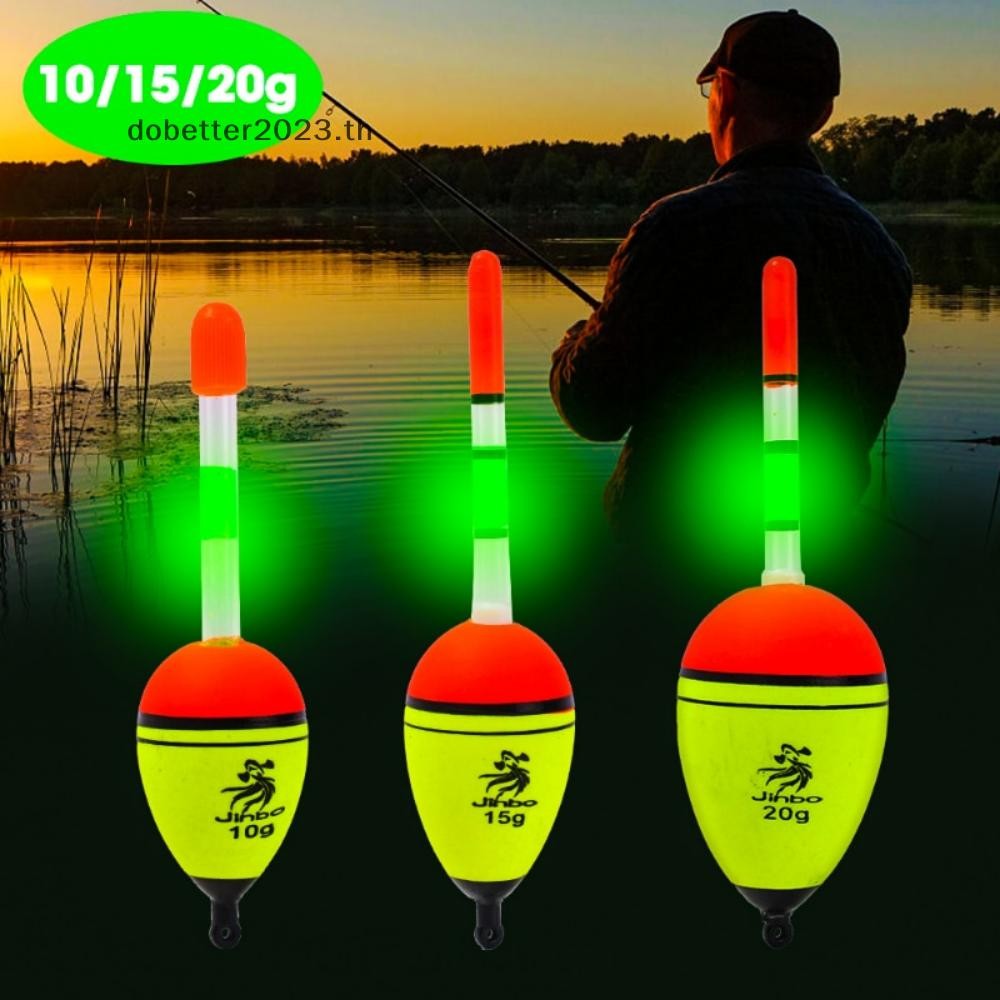 [DB] Eva Luminous Fishing Night Float Light Stick โฟมพลาสติก Bobber Sea ...