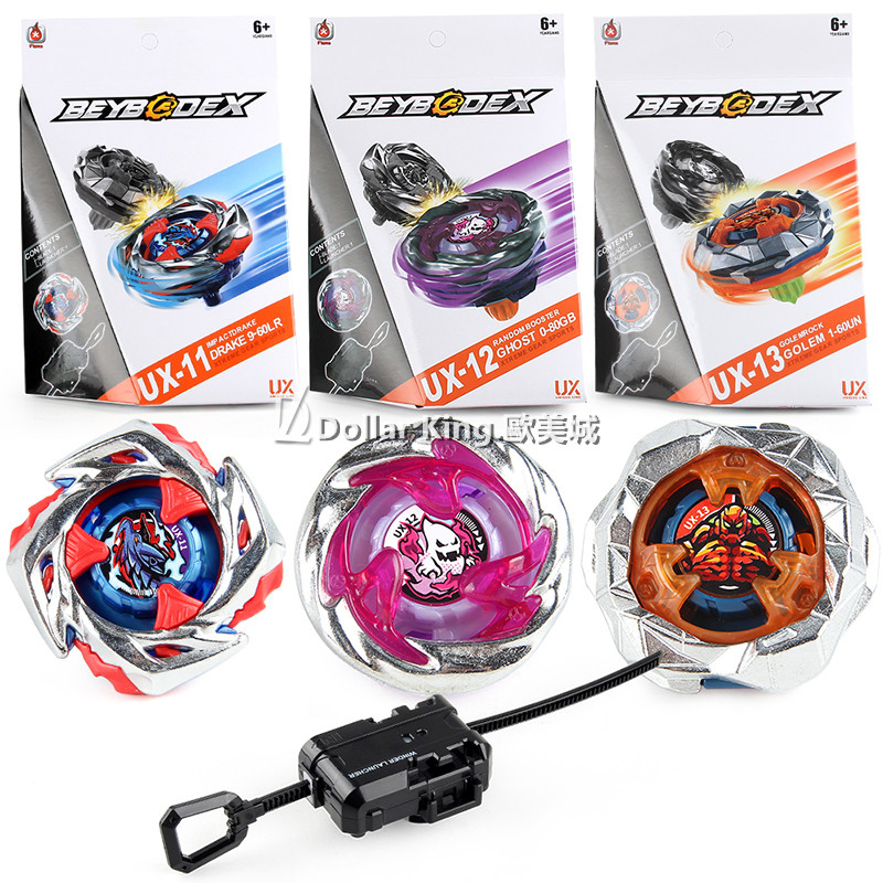 Beyblade X UX-14 UX-11 Impact Drake UX-12 Ghost Circle UX-13 Golem Rock ...
