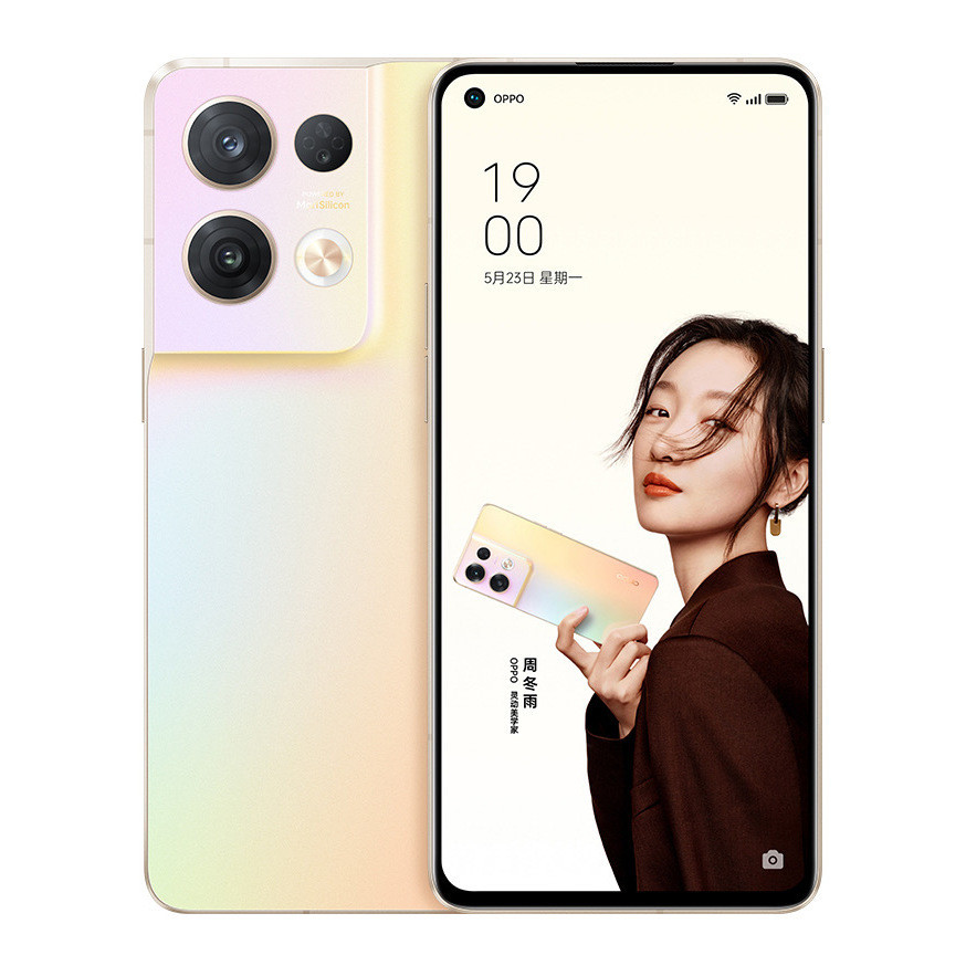 มือสอง OPPO Reno8Pro เต็ม Netcom 5G Qualcomm Snapdragon 7Gen1 เกมนักเรียน ภาพถ่าย Reno8 โทรศัพท์ ...