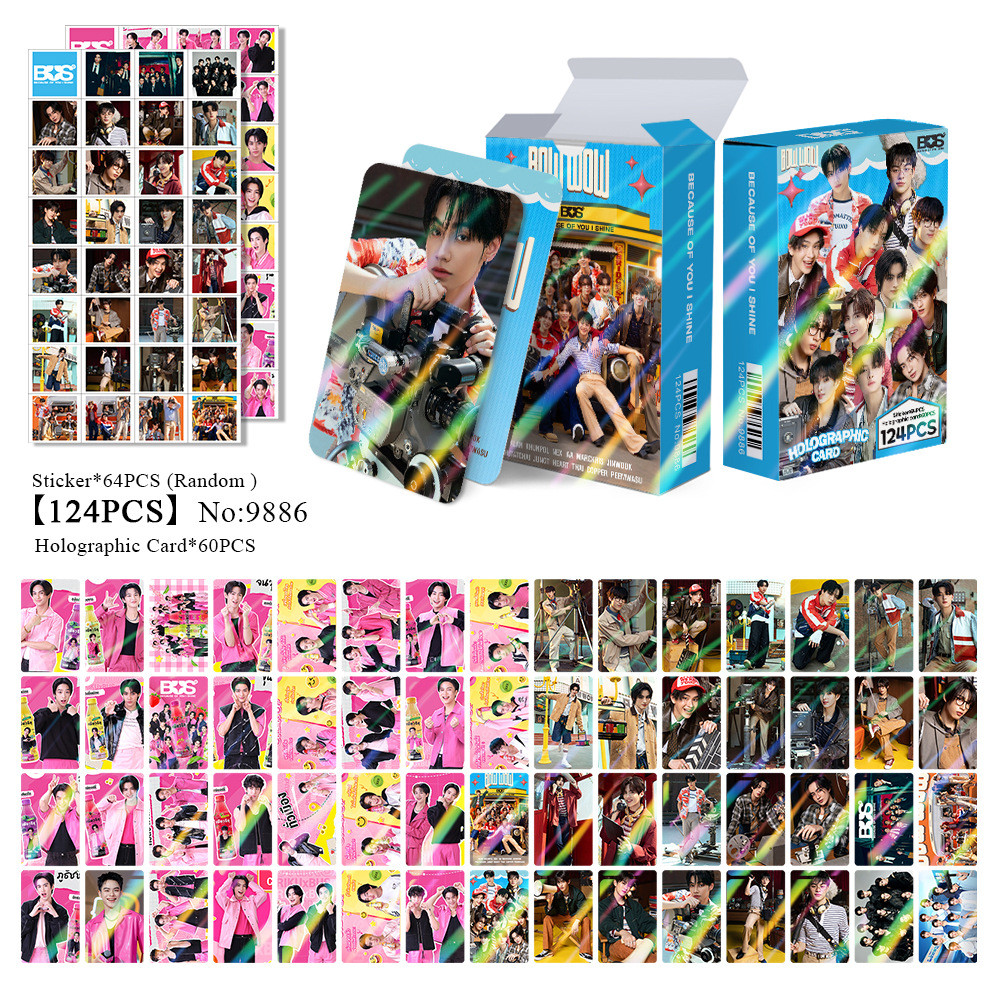 2025 PURIKU X BUS Photocard เพราะคุณ I Shine 124pcs การ์ด BUS X Sunsu ...