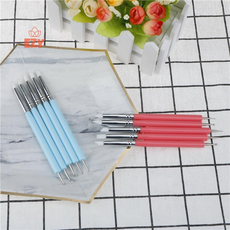 EZY 5 X 2 Way เครื่องปั้นดินเผา Clay Ball Styluses เครื่องมือ Polymer ...