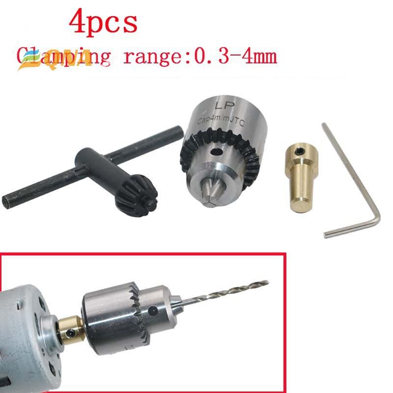 [QNA] 1 ชุด Mini Drill Chuck Micro 0.3-4 มม. Taper Mounted Drill Chuck ...