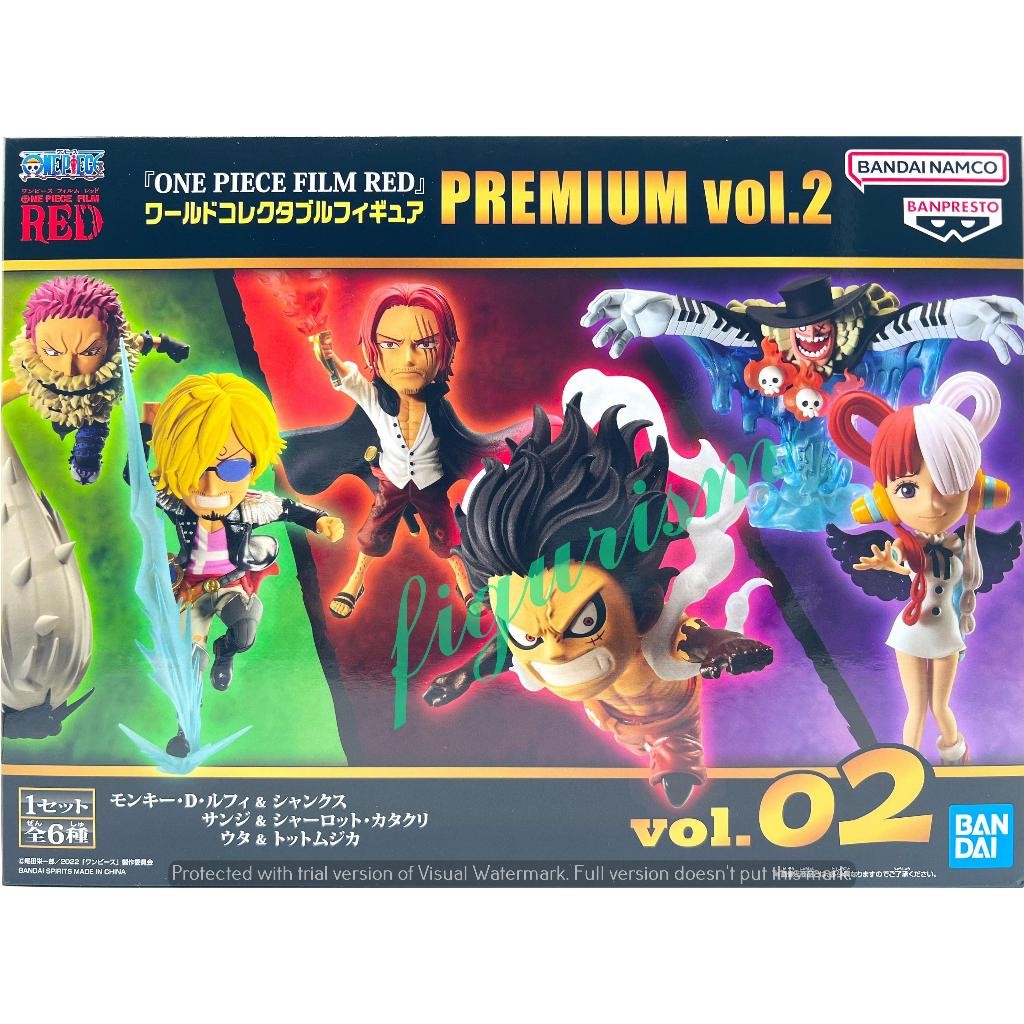 🔥 WCF one piece Film RED Premium Vol.2 วันพีซ ฟิล์ม เรด 🔥 ของแท้ ...