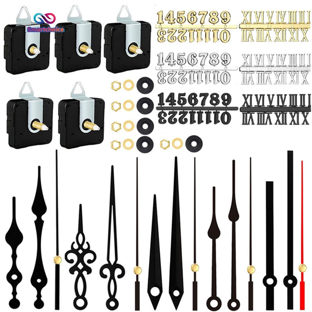 ⚡ทางเลือกอัจฉริยะ⚡Silent Wall Clock Movement DIY นาฬิกานาฬิกาควอตซ์ ...