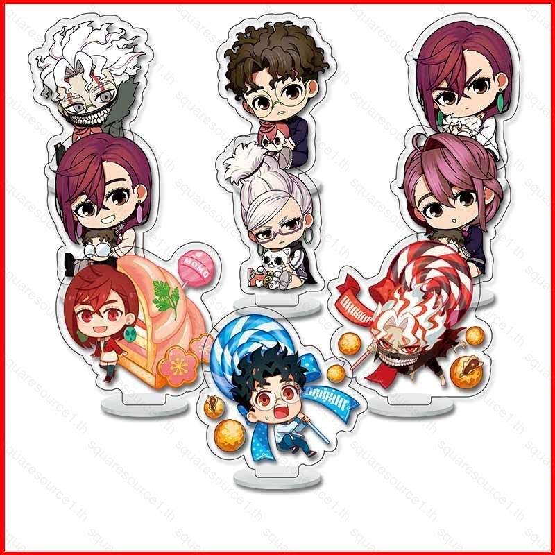 Sqt 9 ชิ้น/เซ็ต DANDADAN DA DAN Momo Ayase Ken Takakura Okarun cat ขา ...