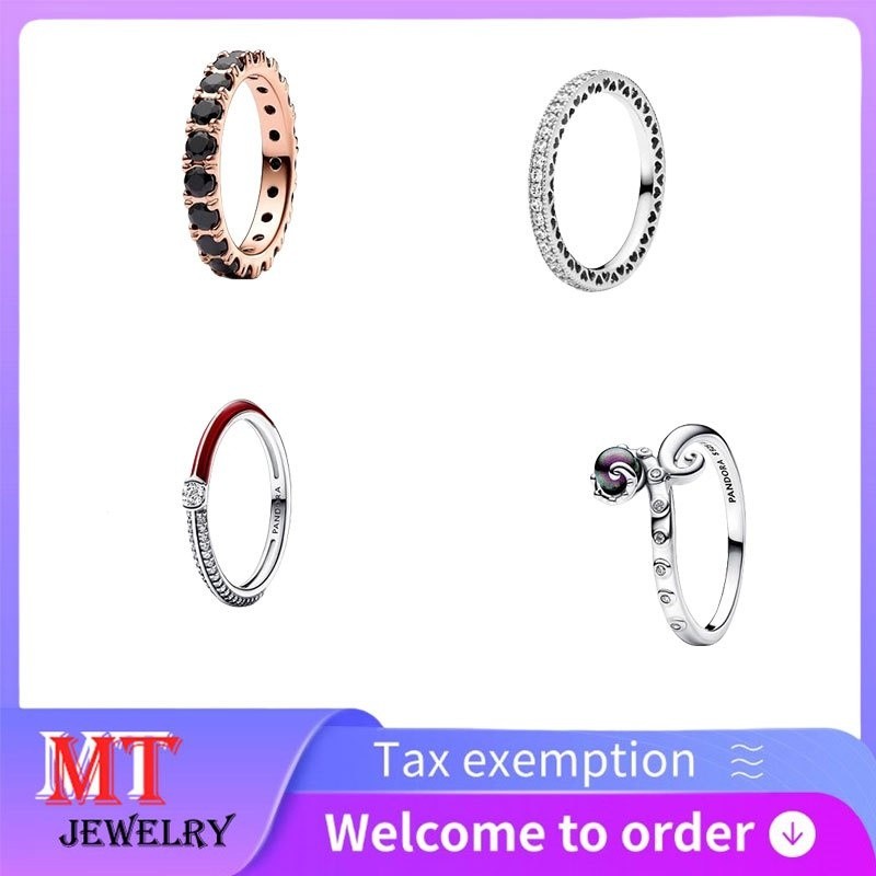 แพนดอร่า ชาร์มเงินสเตอร์ลิง S925 ดิสนีย์ซีรีส์ สีโรสโกลด์ ไข่มุกดำ ...