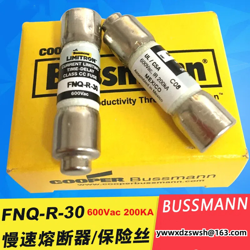 American BUSSMANN ฟิวส์ FNQ-R-1 2 3 4 5 6 7 8 10 12 15 20 25 30 FNQ-R ...