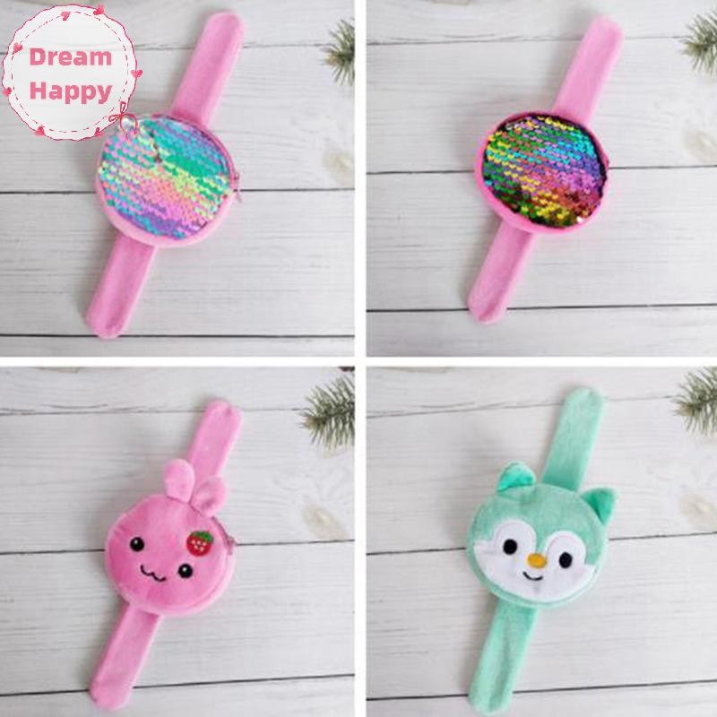 Dreamhappy Kawaii Anime Series Hello Kitty Stitch Plush สายรัดข้อมือ ...