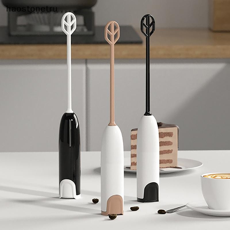 OST เครื่องดื่มนมไฟฟ้า Whisk Mixer Stirrer กาแฟ Cappuccino Creamer ...