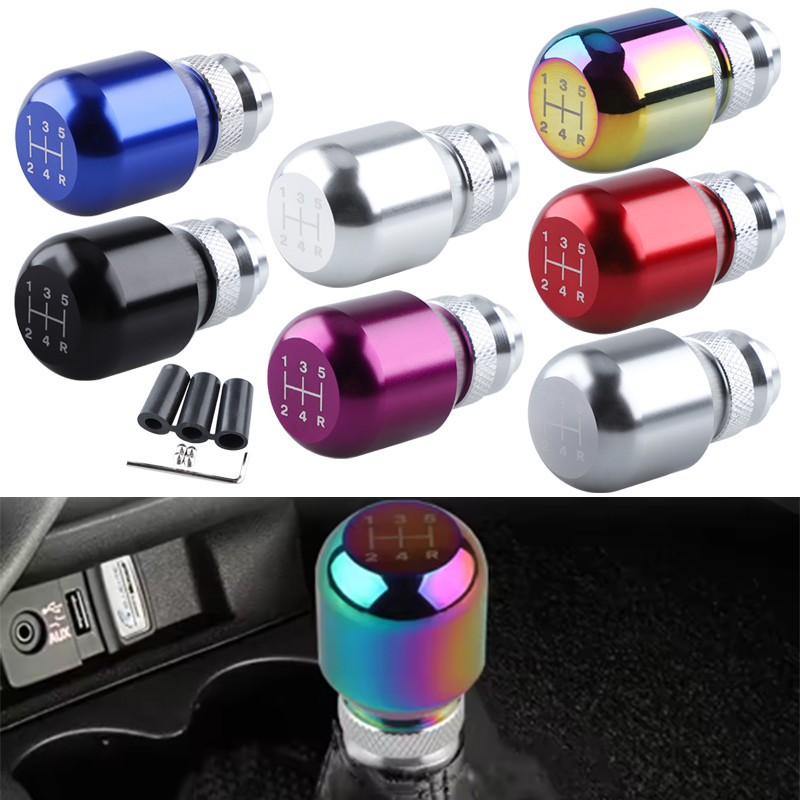 5 ความเร็ว Universal เกียร์รถเกียร์ Shift Knob Gear Stick คู่มือ ...