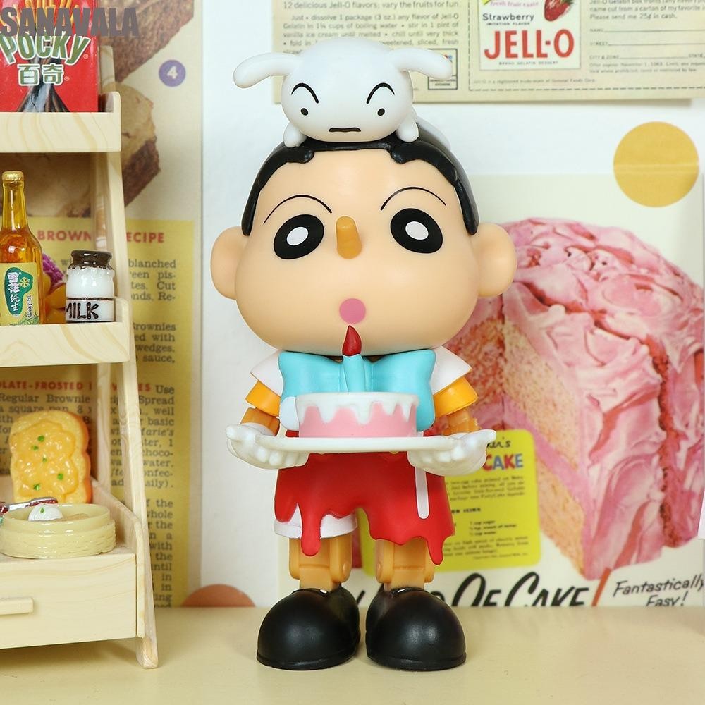 SANAVALA Crayon Shin-Chan รูป, Cos Puppet PVC ตุ๊กตา Shinnosuke Nohara ...