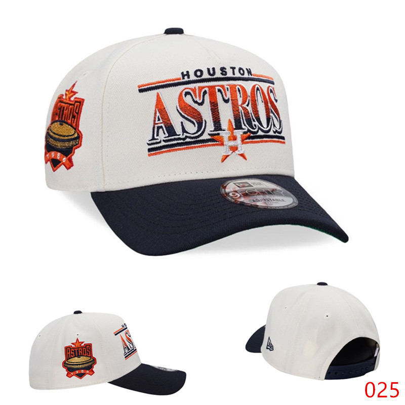 New Era Houston Astros Vintage Chrome Two Tone Edition 9Forty A-Frame ...