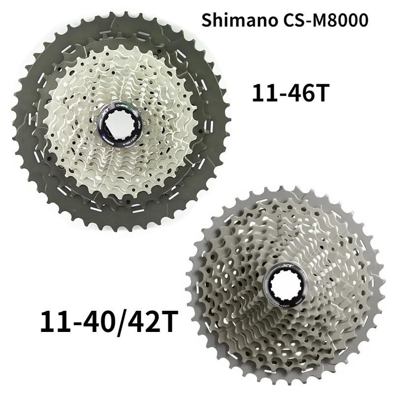 SHIMANO DEORE XT CS M8000 cogs freewheel จักรยานเสือภูเขา MTB 11ความ ...