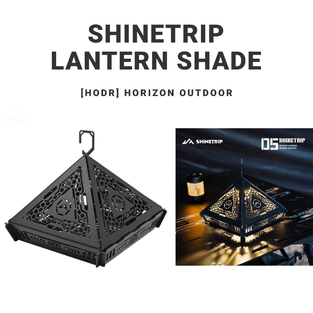 [HODR] ShineTrip Pyramid Stainless Steel Lamp Shade – 304 Folding ...