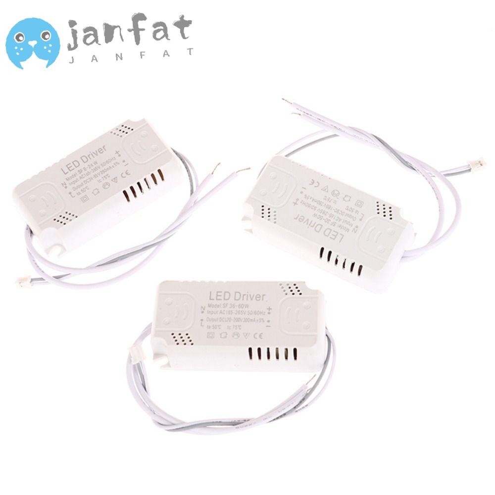 JANFAT อะแดปเตอร์ไฟ, Rectifier 8-24W 20-36W 30-50W 36-60W 50-70W 60-80W ไดร์เวอร์ไฟ LED,หน่วย ...