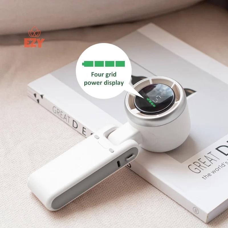 EZY 2025 ใหม่แขวนคอกลางแจ้ง 180 องศาพับเดสก์ท็อปพัดลมขนาดเล็กมือถือพับความเร็วสูงพัดลมเทอร์โบที่ ...