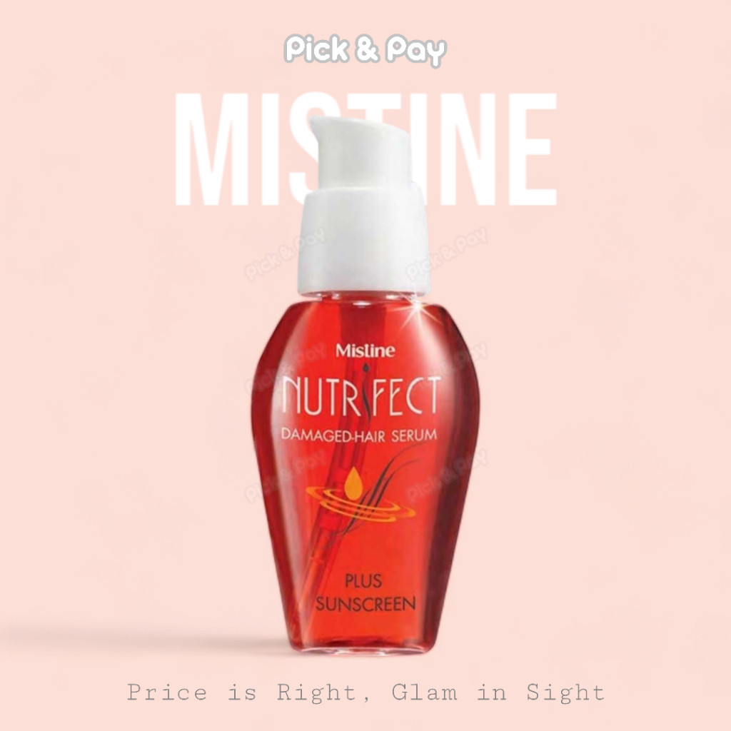 Mistine เซรั่มบำรุงเส้นผม NUTRIFECT HAIR SERUM 30ml. | Shopee Thailand
