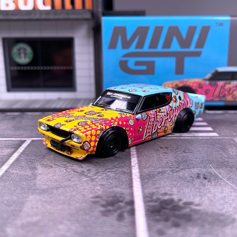 [gt-M] โมเดล mini gt 1: 64 Nissan Skyline Skyline No. 698 รถโลหะผสมกราฟ ...