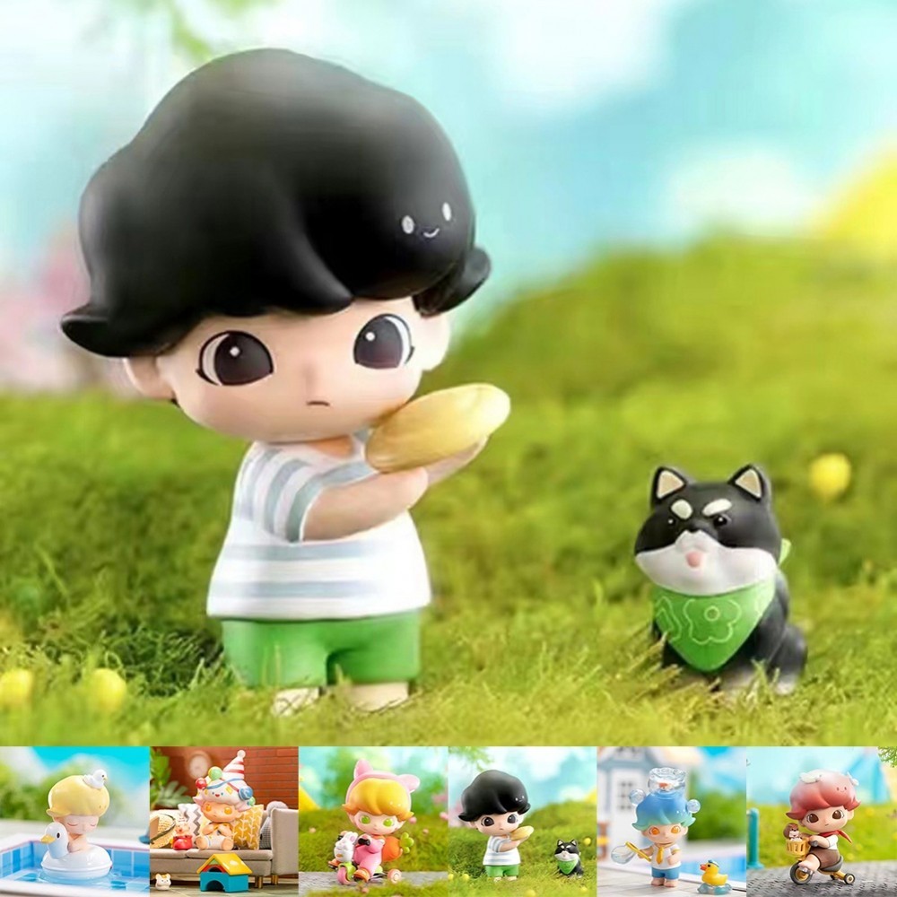 Dimoo Pet Holiday Series Surprise ของเล่นสะสมตัวเลขในกล่องตาบอด ...