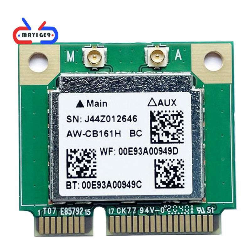 Dual Band Realtek RTL8821 AW-CB161H Wifi Wlan การ์ดบลูทูธ 4.0 Combo ไร้ ...