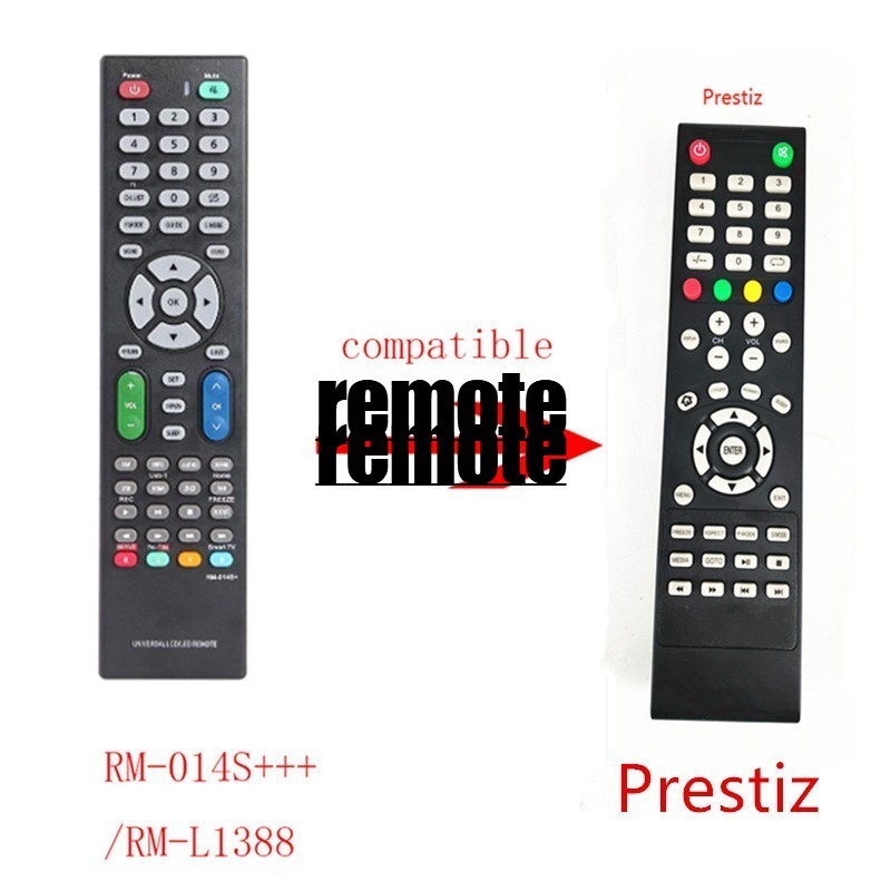 ใหม่ PRESTIZ เปลี่ยน Universal HUAYU RM-L1388/RM-014S+++ เข้ากันได้กับรุ่นทีวีที่ต้องการด้วย ...