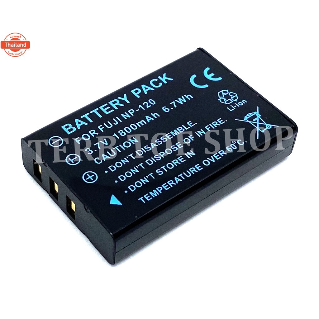 FNP120 / NP120 / FNP-120 / NP-120 Camera Battery Fuji แตเตอรี่กล้องฟูจิ ...