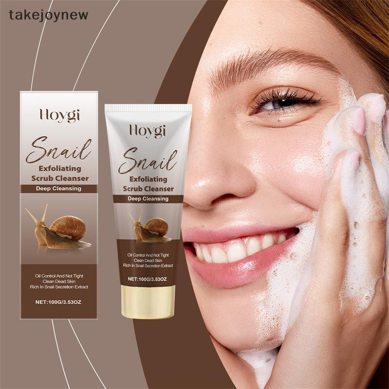 [takejoynew] Snail Moisturizing Cleanser Gentle Moisturizing Cleansing Facial Oil คลีนเซอร์ไม่ ...