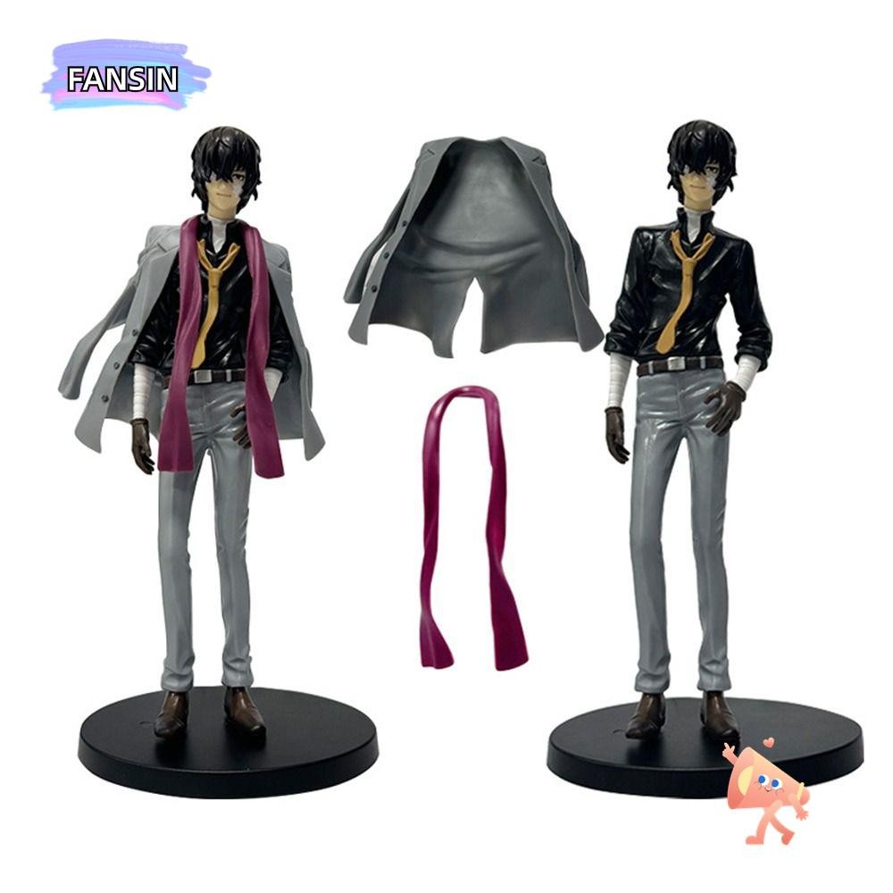 Fansin Dazai Osamu รุ่น, Mini รูป Bungo Stray Dogs PVC เครื่องประดับ,คอ ...
