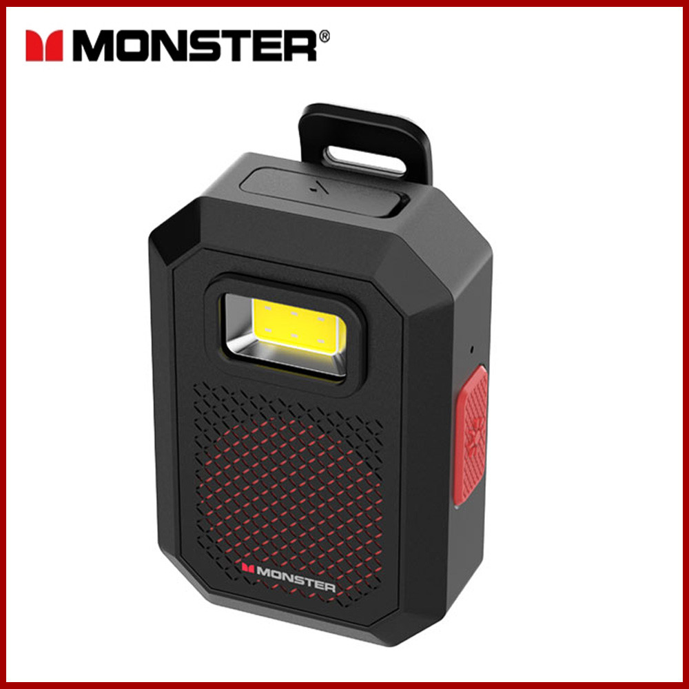 Monster X901 แบบพกพา ลำโพง มินิ สวมใส่ได้ การออกแบบด้วยแม่เหล็ก เบส ...