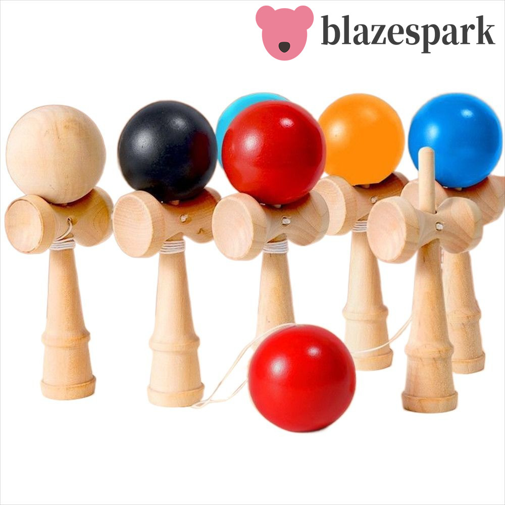 BLAZESPARK ของเล่นเคนดามะ, ลูกบอลไม้ Professional Juggling Ball, กีฬากลางแจ้ง Skillful เกมแบบ ...