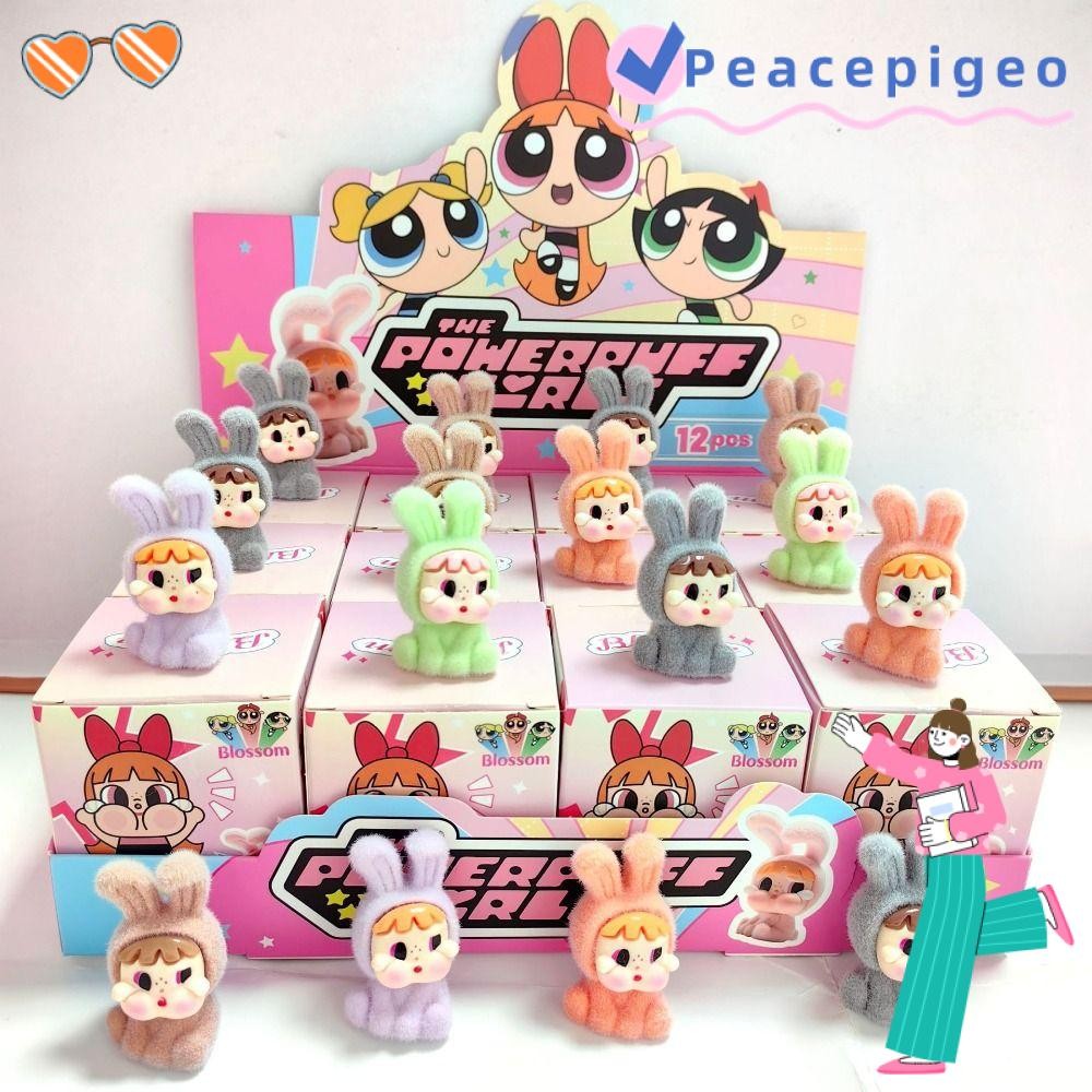 PEACEPIGEO 12 ชิ้น Mini Jewelry, The Powerpuff Girls The Elephant Series Crybaby Box, Dora Big ...