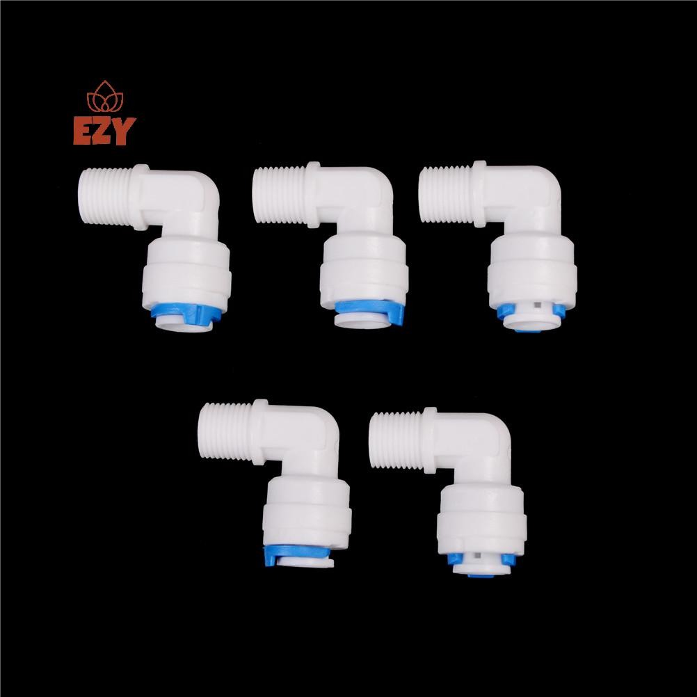 EZY 5 ชิ้น 1/8" ด้ายชาย - 1/4 "OD หลอด PE ท่อ Fitting ท่อข้อศอก Quick Connector ใหม่ | Shopee ...