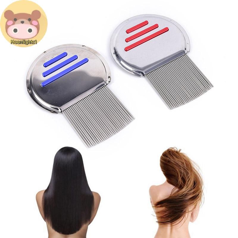 Moonlights1 Grooming Terminator แปรงเหาผมสแตนเลส Cleanning Comb EN ...