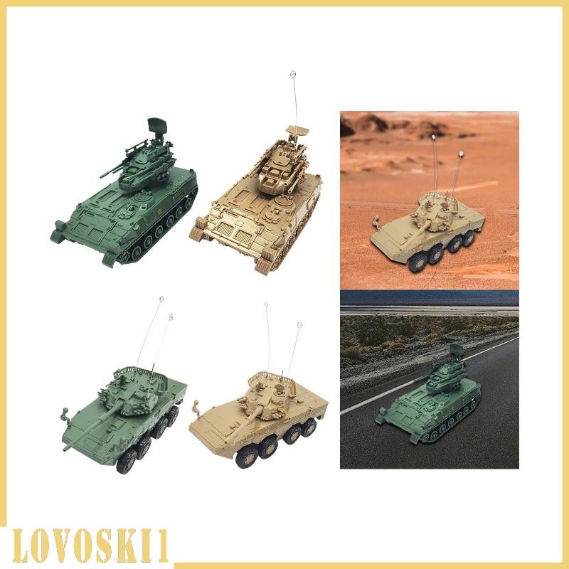 [Lovoski1] 1/72 Tracked Crawler Chariot 4D ถังรุ่นอาคาร DIY Craft ...
