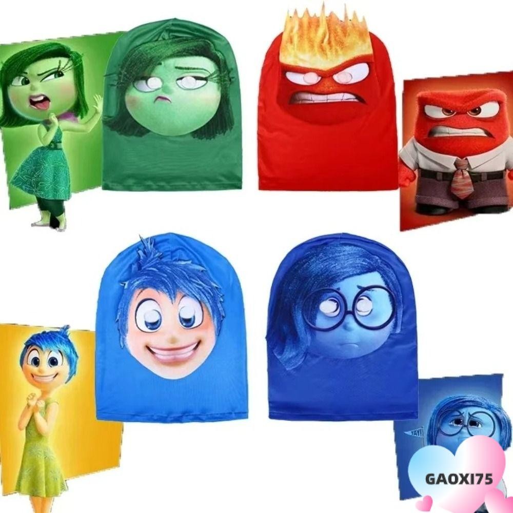 Gaoxi75 Inside Out Face, Joy Disgust, ตลก Anger คอสเพลย์ Sadeness ฝุ่น ...