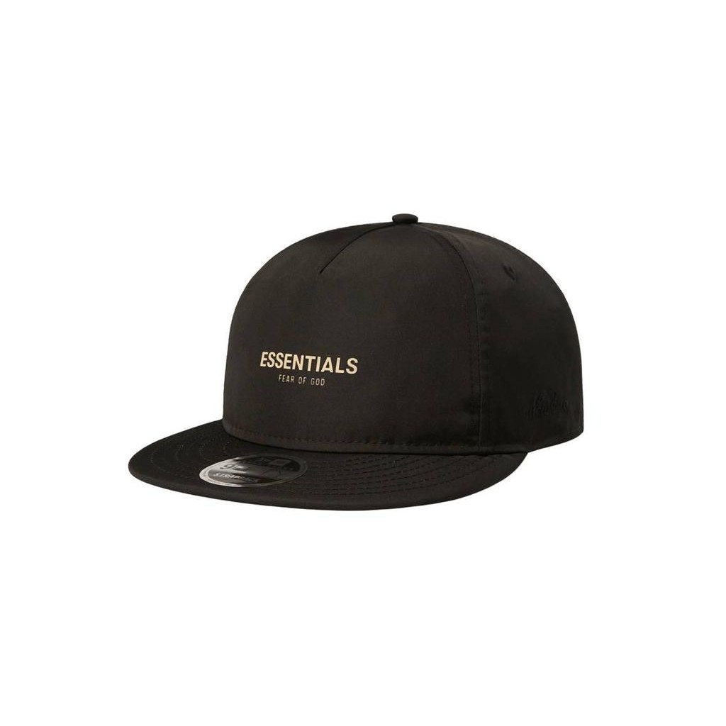 FEAR OF GOD ESSENTIALS NEW ERA RC 9FIFTY CAP Black Unused | Shopee Thailand