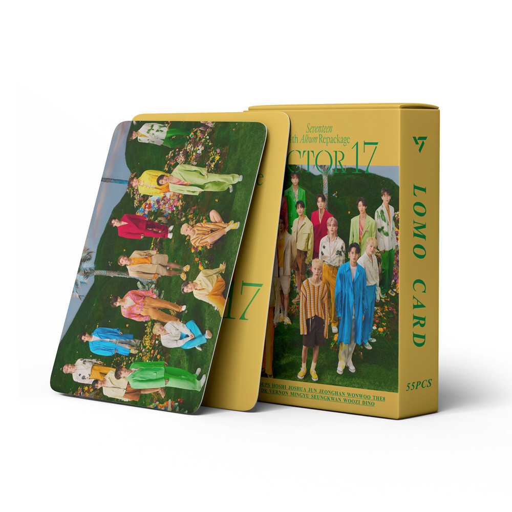 ST3 55 ชิ้น/เซ็ต SEVENTEEN LOMO การ์ด SECTOR 17 อัลบั้มโปสการ์ดคอลเลก ...