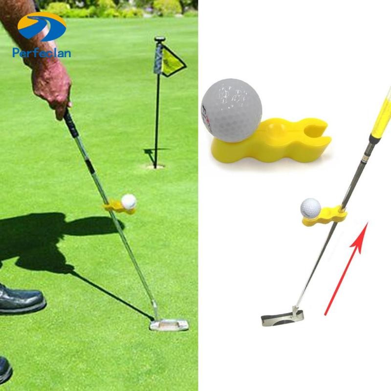 Perfeclan ถาดพัตเตอร์กอล์ฟ 1 ชิ้น Putting Alignment Stick ทิศทาง Rod ...