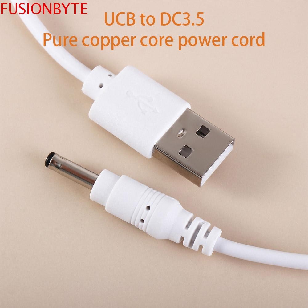 FUSIONBYTE สายไฟ Barrel สายไฟลําโพงขนาดเล็ก USB อะแดปเตอร์ USB สายเคเบิลวงกลมอะแดปเตอร์ 5V Dc ...