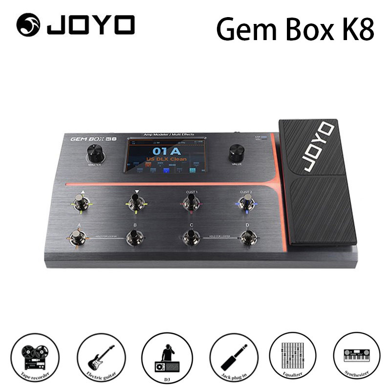 JOYO Gem Box K8 Multi-Effects โปรเซสเซอร์กีตาร์ | Shopee Thailand