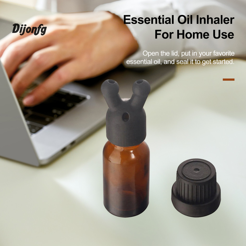 แบบพกพาการดูแลสุขภาพ Inhaler Leak-proof Essential Oil Inhaler Cap ชุด ...